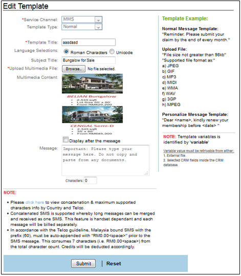 Mobile Enterprise Services(MES) - Help