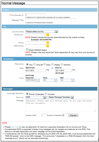 Mobile Enterprise Services(MES) - Help
